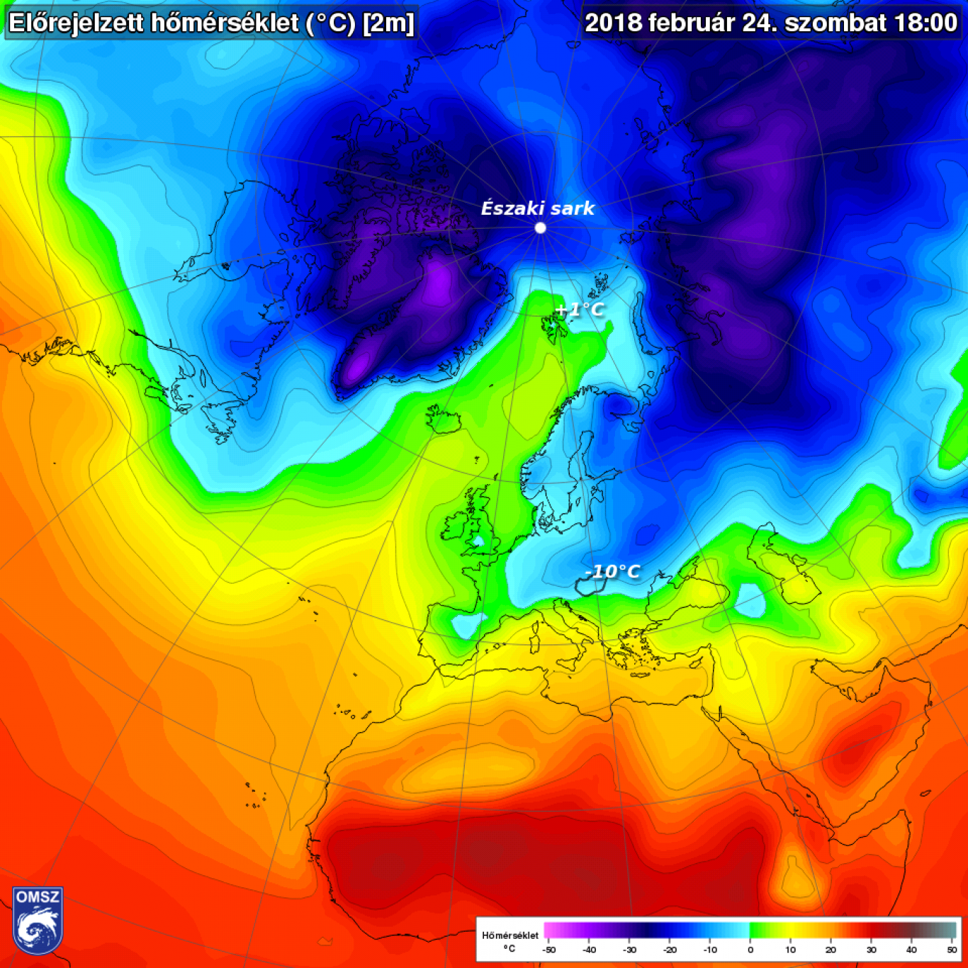 Az Északi-sarkon is melegebb lesz, mint Magyarországon