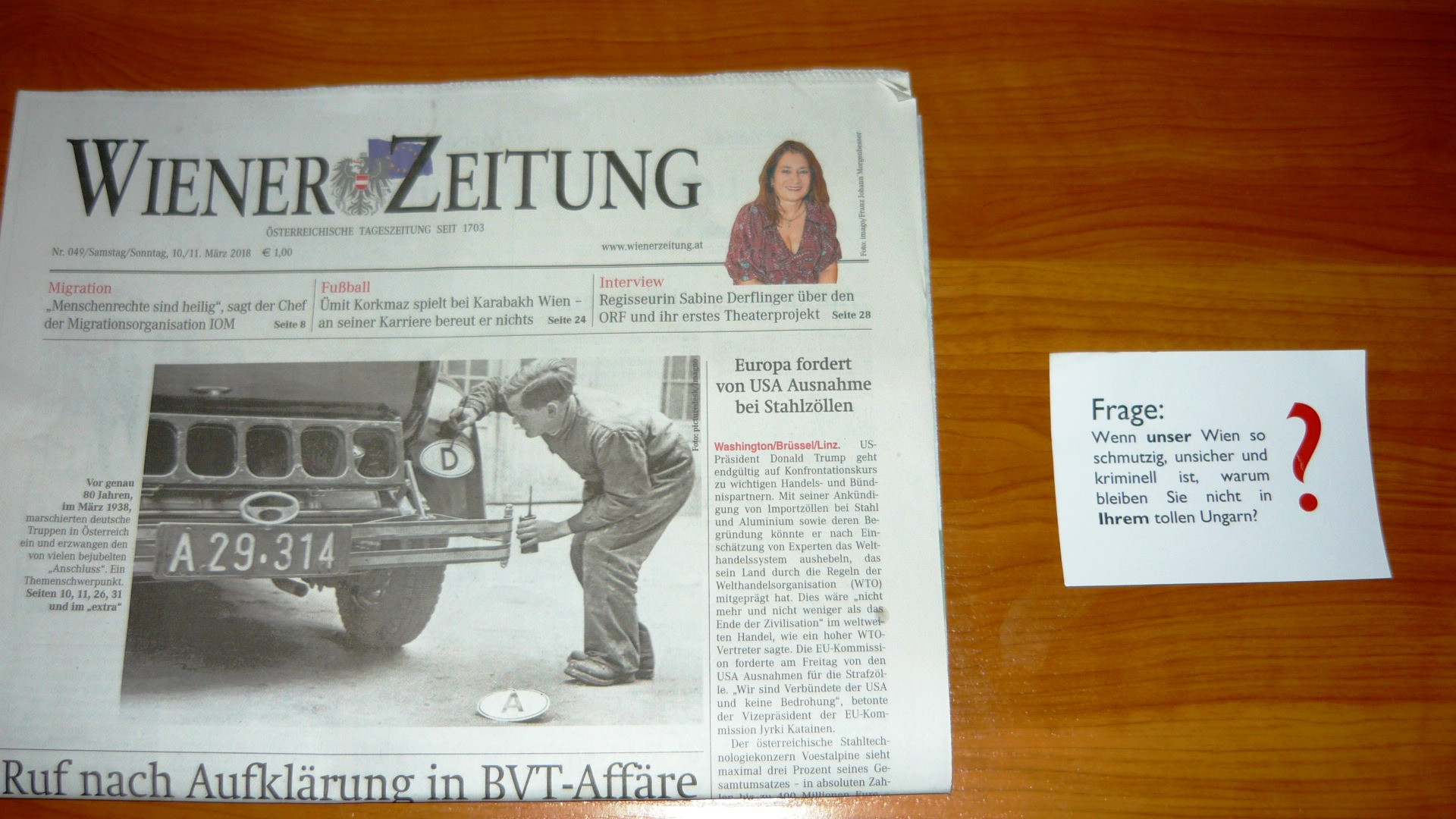 Úgy tűnik, Bécs 19. kerületében lakhat a magyar rendszámú autókra ...