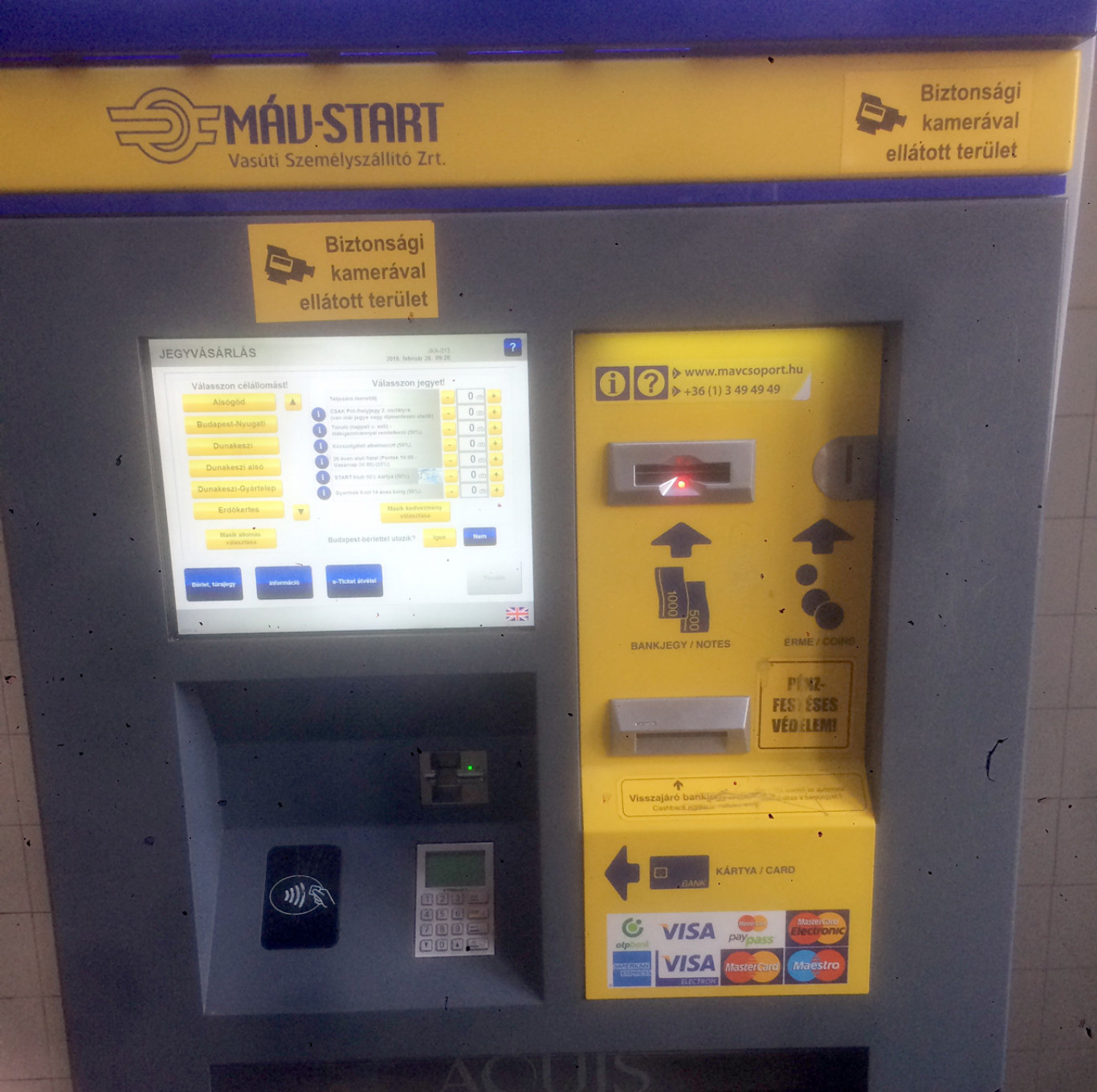 Ezért nem lehet hónapok óta jegyet venni bizonyos MÁV-automatáknál
