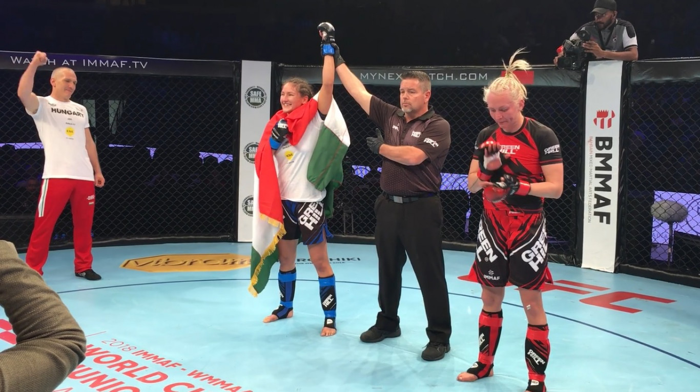 Kovács Alexandra MMA-világbajnok lett
