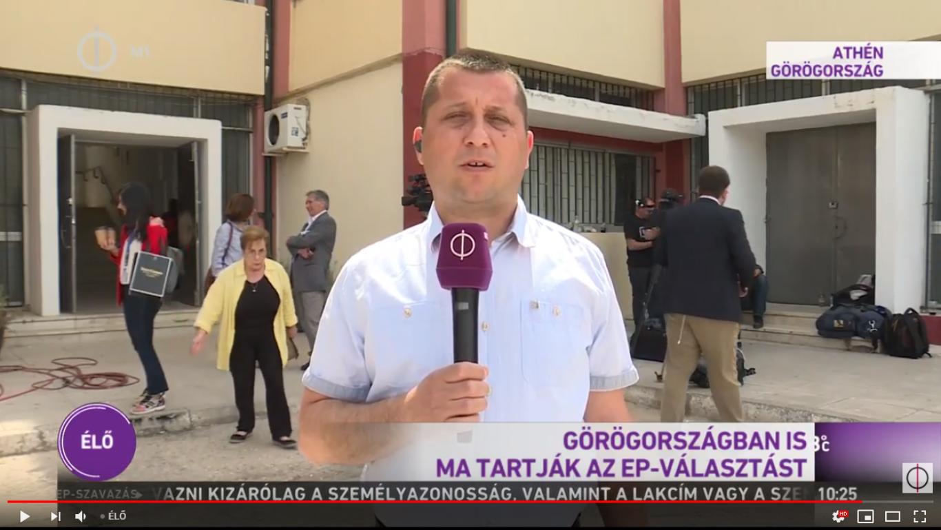Csalódottan jelentette Görögországból a köztévé tudósítója, hogy nem ...
