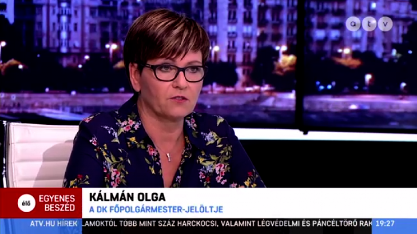 Kálmán Olga visszatért az ATV képernyőjére