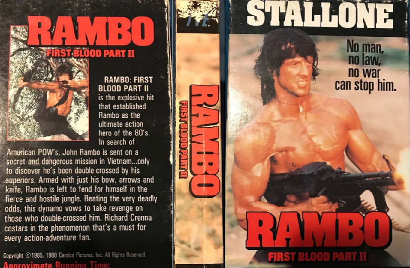 Játszd újra, Rambo: bár 15 éve eltemették, a VHS nem halt meg, sőt ...