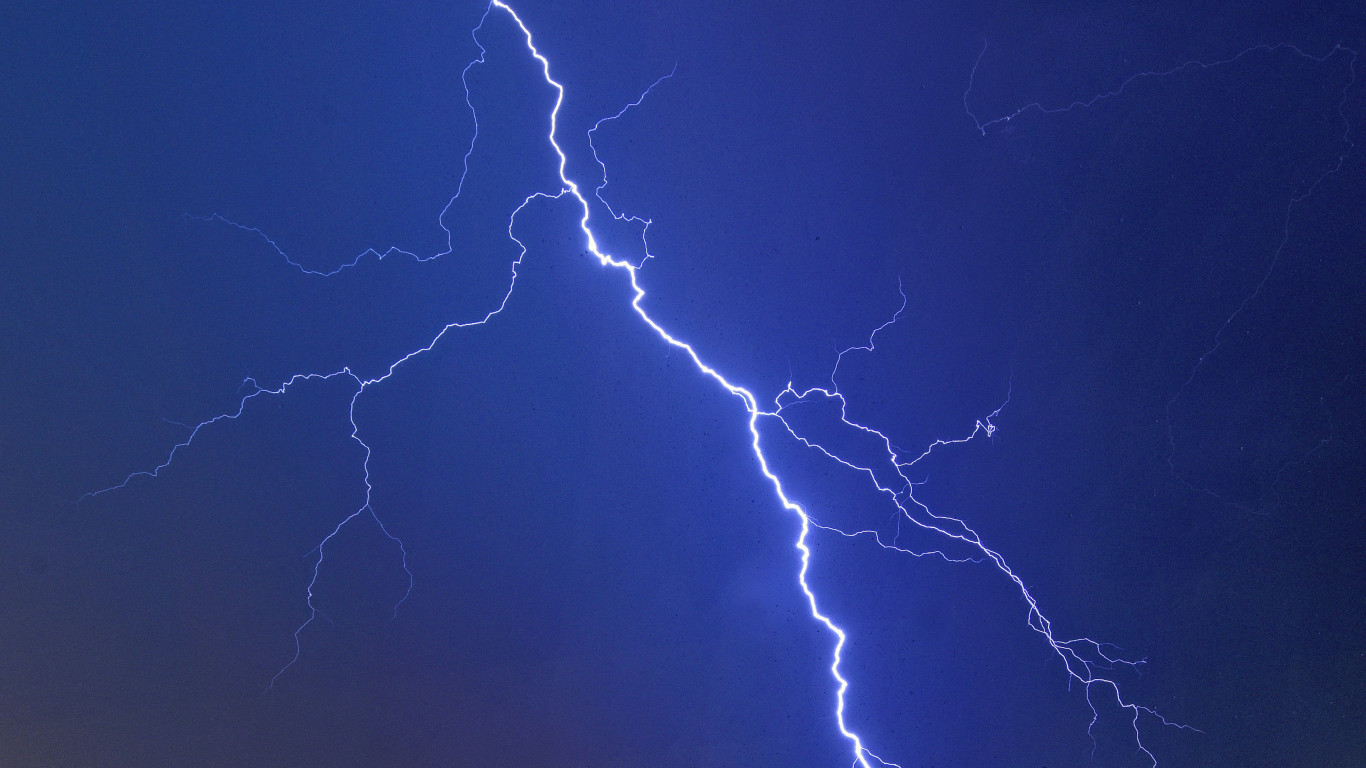 Megdőlt a villámlás világrekordja: 768 kilométeres villámot észleltek ...