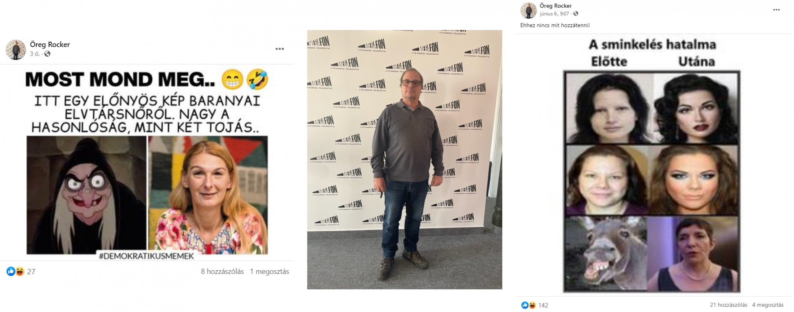 A szomorúság Öreg Rockere