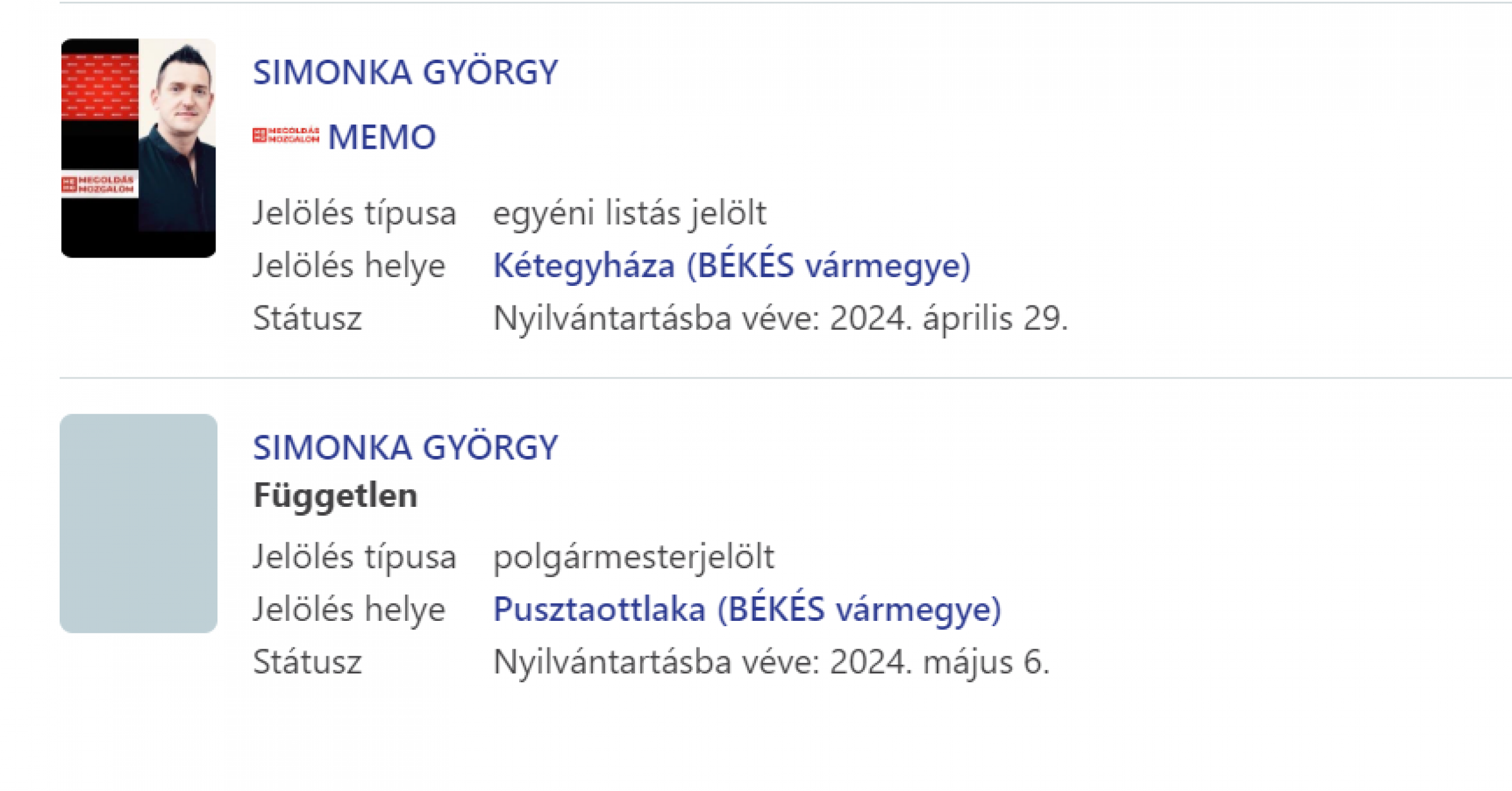 Két Simonka György is indul a választáson