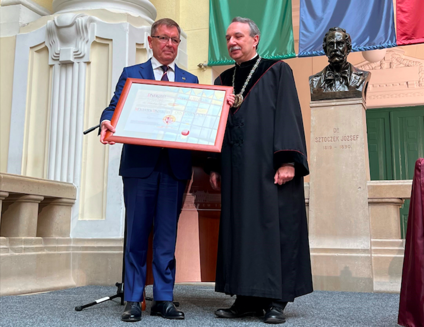 A Műegyetem díszpolgára lett Matolcsy György