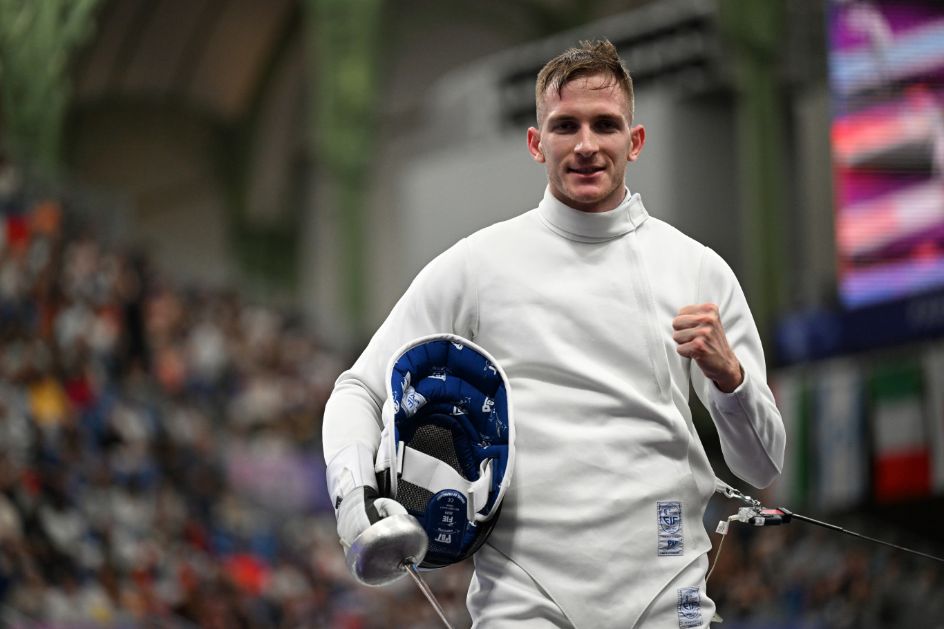 Andrásfi Tibor párbajtőröző a legjobb nyolc közé jutott