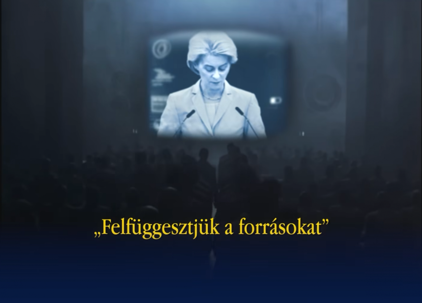 Ursula von der Leyent Orwell 1984-ének diktátori szerepébe helyező ...