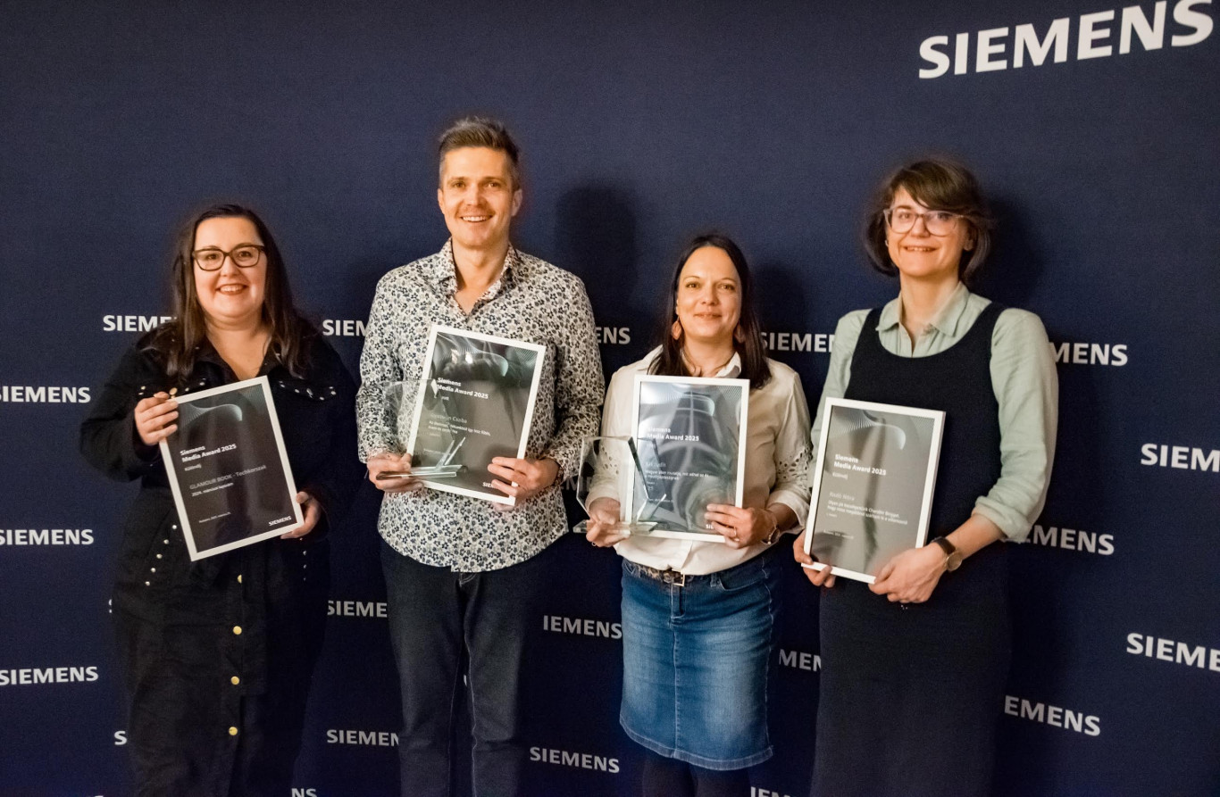 Különdíjat nyert a Qubit szerzője, Radó Nóra a Siemens Media Awardon
