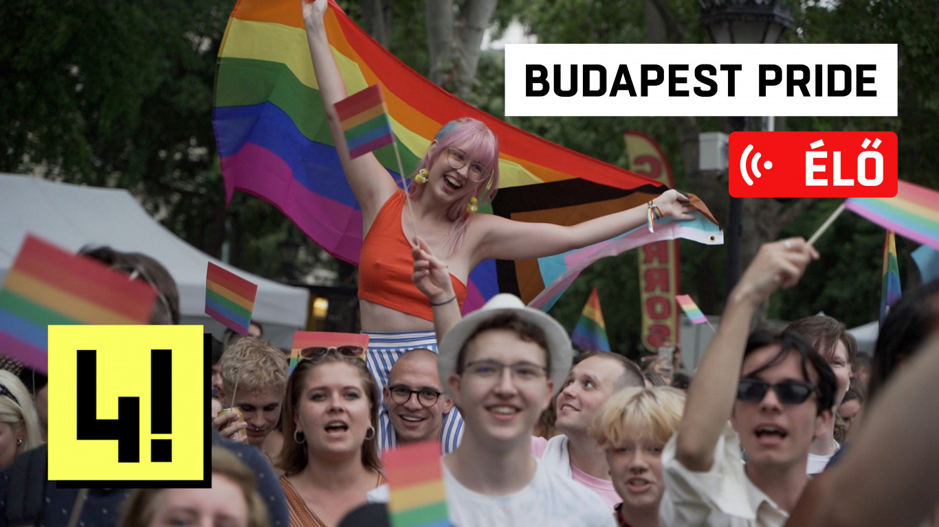 Ez volt az élő videós közvetítésünk a Budapest Pride-ról