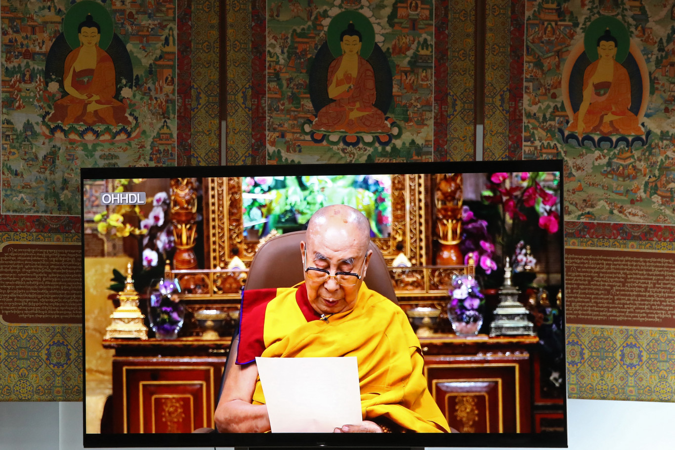 Utódlásról beszélt a dalai láma nem sokkal a kilencvenedik ...